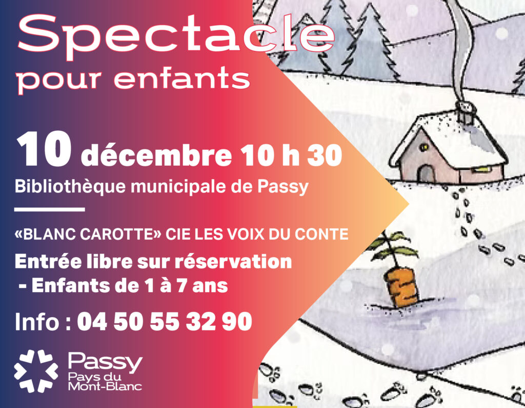 SPECTACLE POUR ENFANTS mercredi 10 décembre